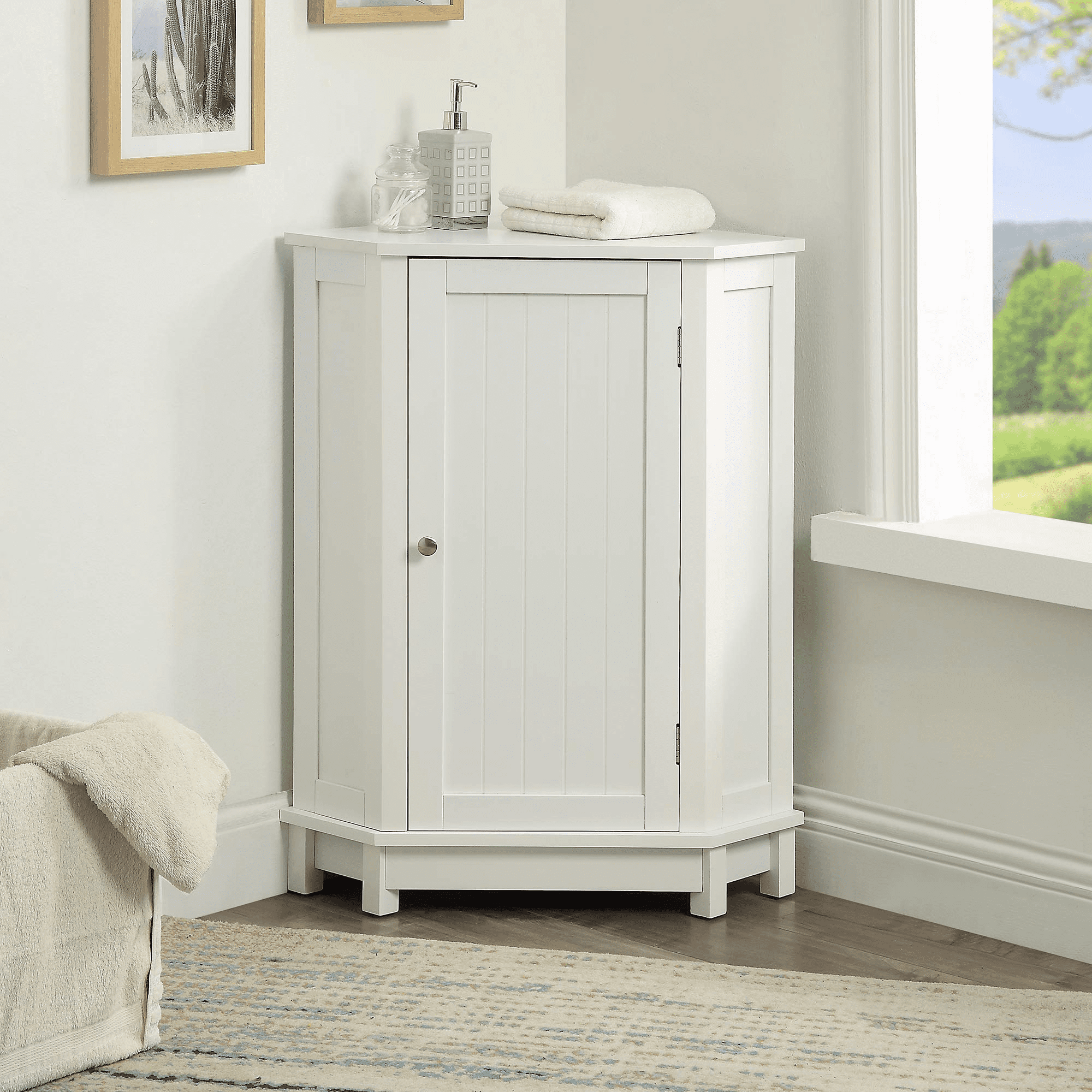 Triangular Bathroom Cabinet – Rispa