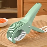 KQJQS2 Manual Stainless Steel Food Cutter – Kitchen Gadget for Slicing ...