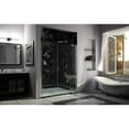 DreamLine Allure 62-63 in. W x 73 in. H Frameless Pivot Shower Door in ... DreamLine Allure 62-63 in. W x 73 in. H Frameless Pivot Shower Door in ...
