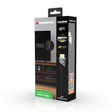 Monster 4K HDR HDMI Cable, High Speed with Built-in Green LED Light for ...