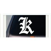 Old English Letter Sticker