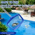Professional Heavy Duty Pool Rake, EZ Clip Swimming Pool Leaf Skimmer ...