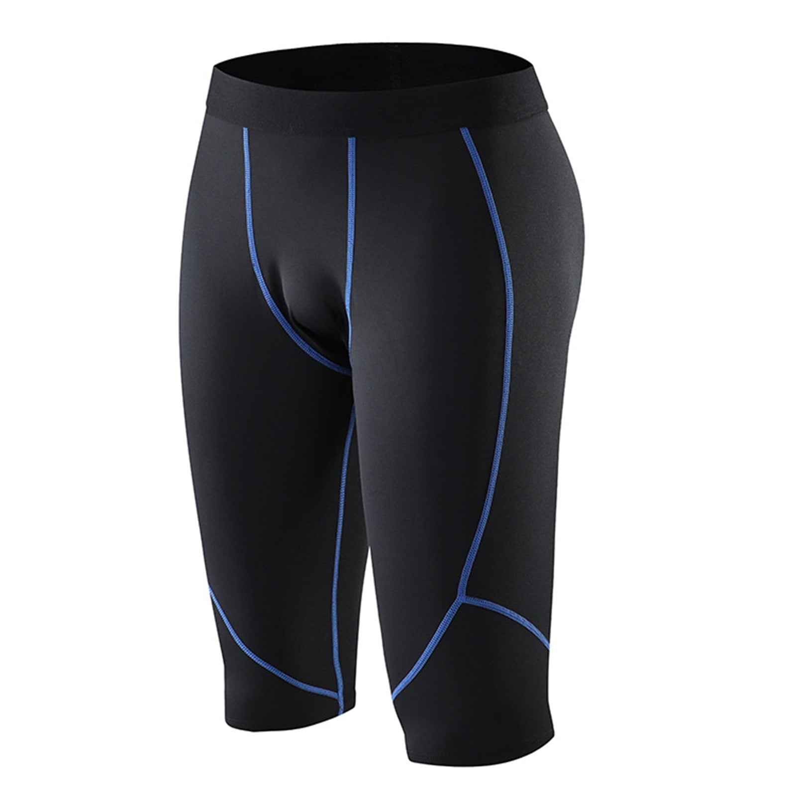 Gwaabd Mens Dress Pant Mens 3 4 Compression Pants Sports Performance