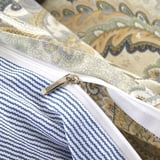 Swanson Beddings Soft Paisley Floral Print 3-Piece 100% Cotton Bedding ...