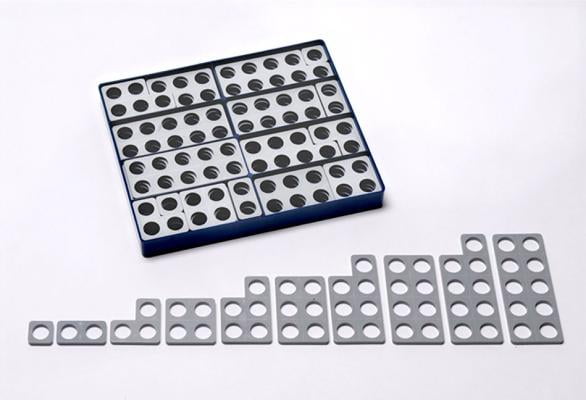 Numicon: Box of 80 Numicon Shapes (Grey) (Book) - Walmart.com