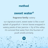 Method Gel Hand Soap Refill, Sweet Water, 34 Oz Pouch for Pump ...