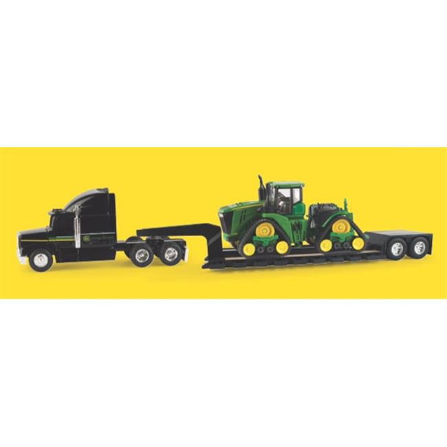 John Deere Semi & Lowboy Trailer Tractor Model Kit - Walmart.com ...
