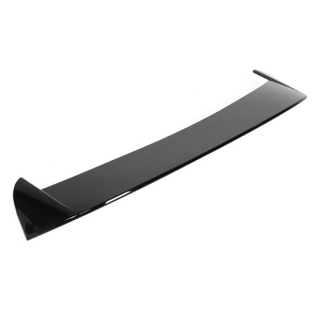 Trunk Spoiler, Glossy Black Fashionable Look Rear Roof Spoiler Easy ...