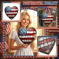 250 Anniversary Usa Suncatcher Patriotic Window Hanging Decor 4th of ...