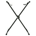 Hamzer Durable All-Metal Adjustable X-Style Music Keyboard Stand with ...