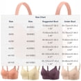 Trikvn Front Closure Bras for Women No Underwire Plus Size Seamless ...