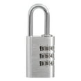 Brinks Resettable 3-Dial Combination Padlock, 28mm Aluminum Body with ...