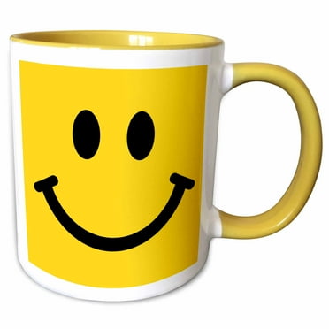 1 X Smiley Happy Face 14 oz Stoneware Coffee Mug/Cup - Walmart.com