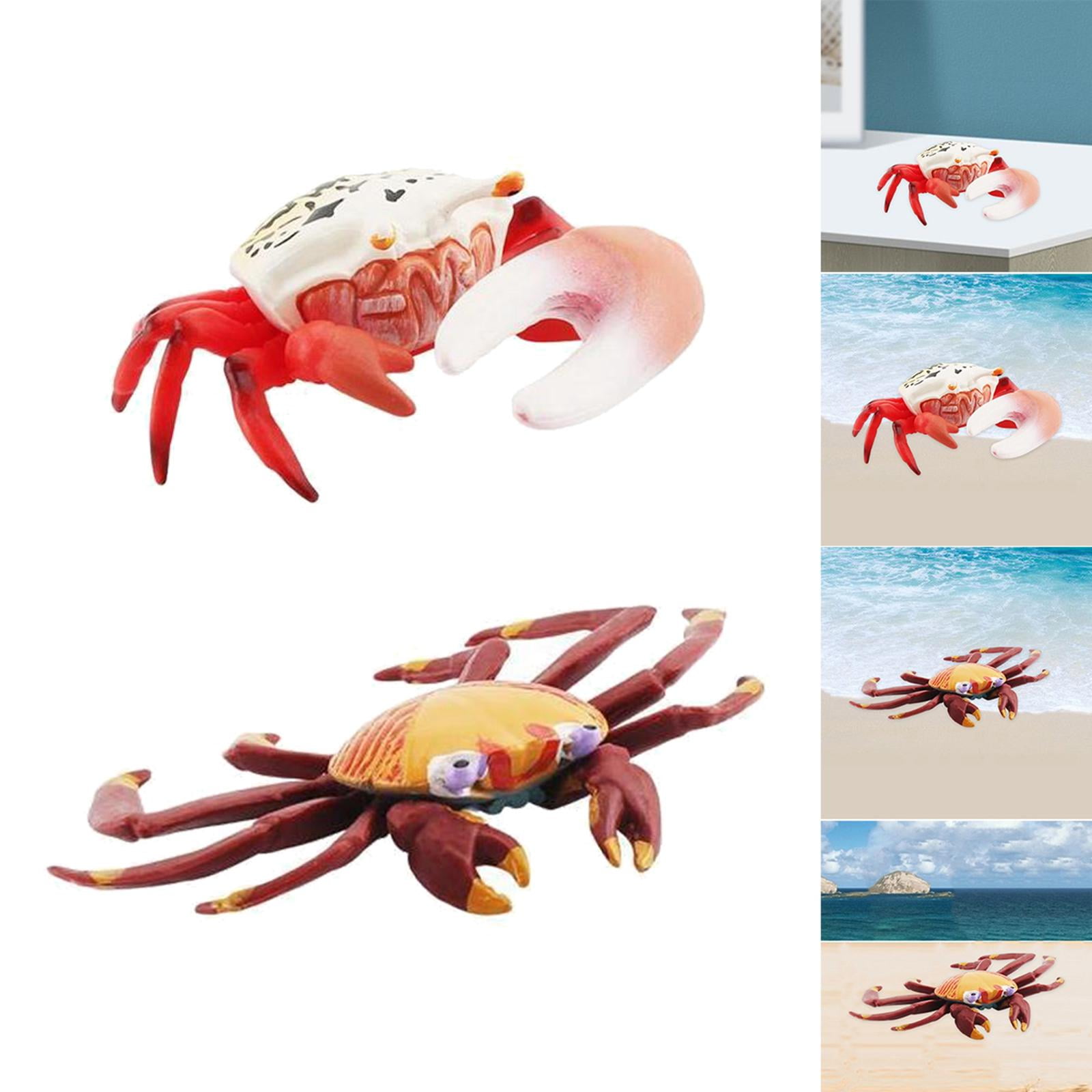 animals figurine,Mini Crabs Figurines Hand Painted Animals,Realistic ...