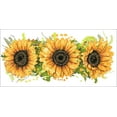 DIAMOND DOTZ® Sunflower Landscape Special Edition Diamond Painting Kit ...