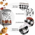 Bathroom Shower Curtain Fall Thanksgiving Pumpkin Leaves Waterproof ...