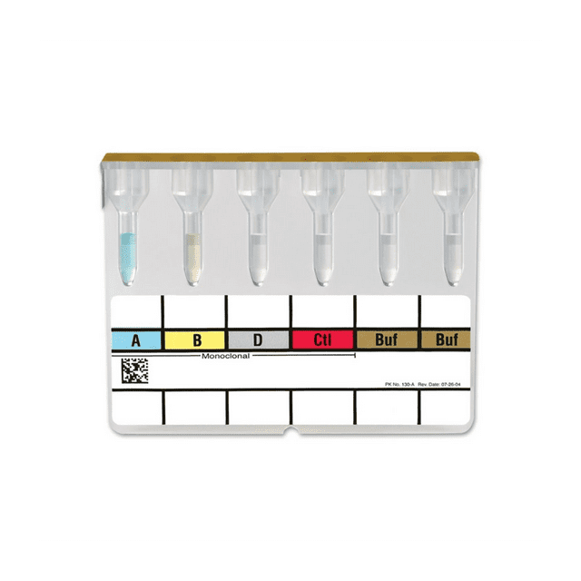 Blood Bank Reagent MTS Blood Grouping Test A / B / D Monoclonal ...