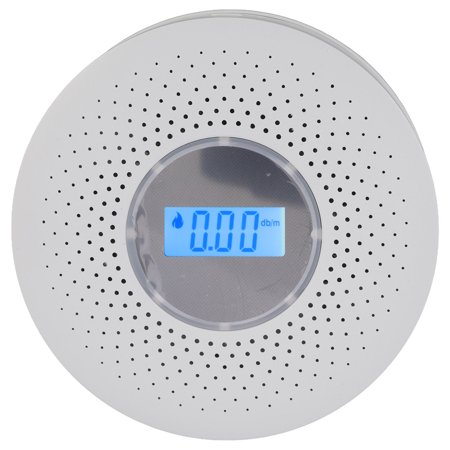 , High Sensitivity LCD Display Alarm Memory Function Smoke Detector For ...