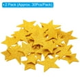 Uxcell Foam Stickers,2Pack 60Pc Adhesive Glitters Foam Shape Sticker ...