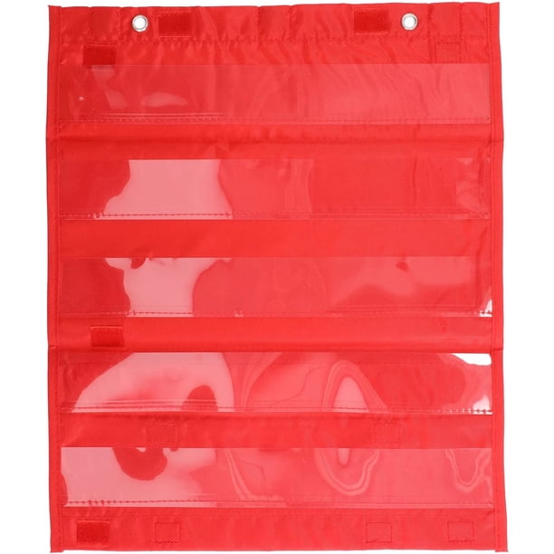 AVEKI Magnetic Pocket Chart,Mini Double Sided Pocket Charts for ...