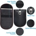 Faraday Bag for Key Fob (2 Pack), TICONN Faraday Cage Protector - Car ...