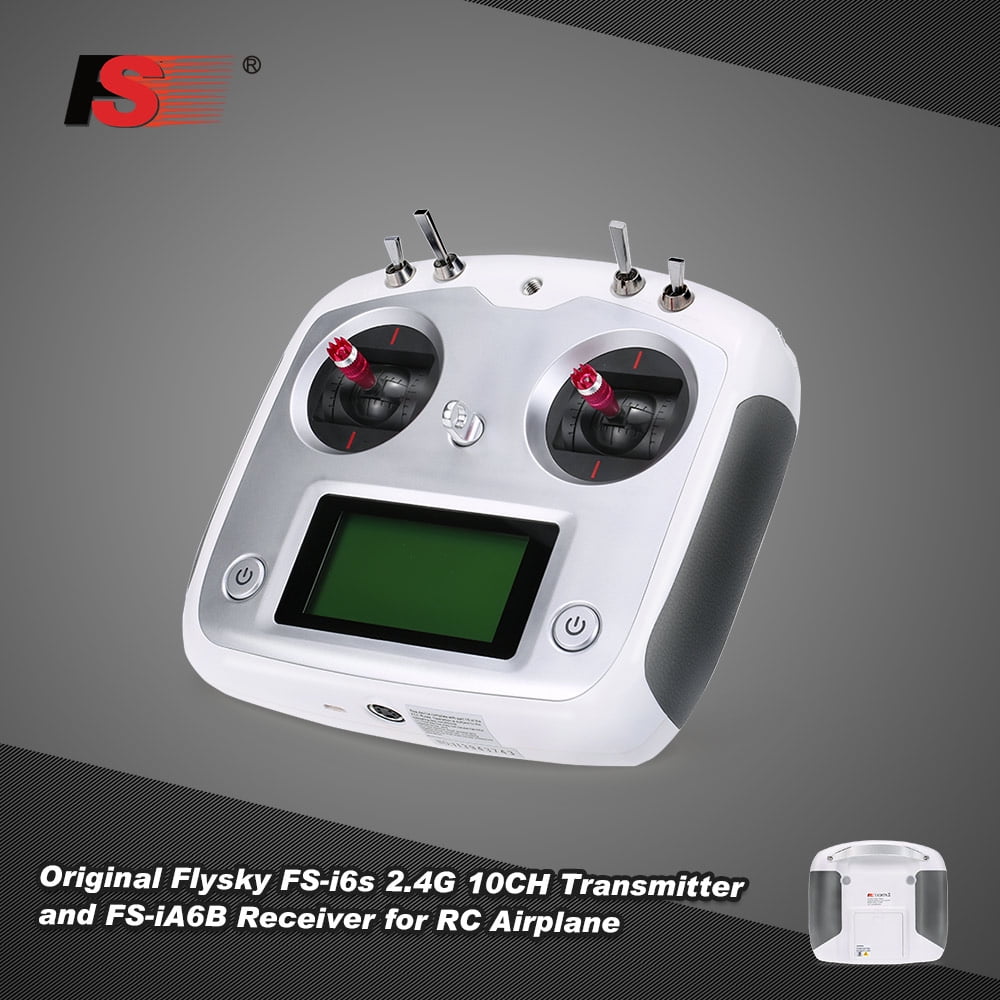 Flysky FS-i6s 2.4G 10CH AFHDS 2A Touchscreen Transmitter with FS-iA6B ...