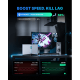 HYPEREV Gaming Router | WiFi 6 Dual-Band 3Gbps Internet Router for Home ...