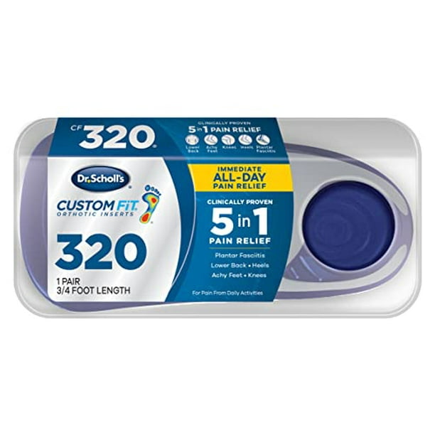 Dr. Scholls Custom Fit Orthotic CF320, 1 Count - Walmart.ca