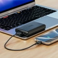 onn 10,000 mAh Dual USB-C/USB-A Port Portable Battery, Black - Walmart ...