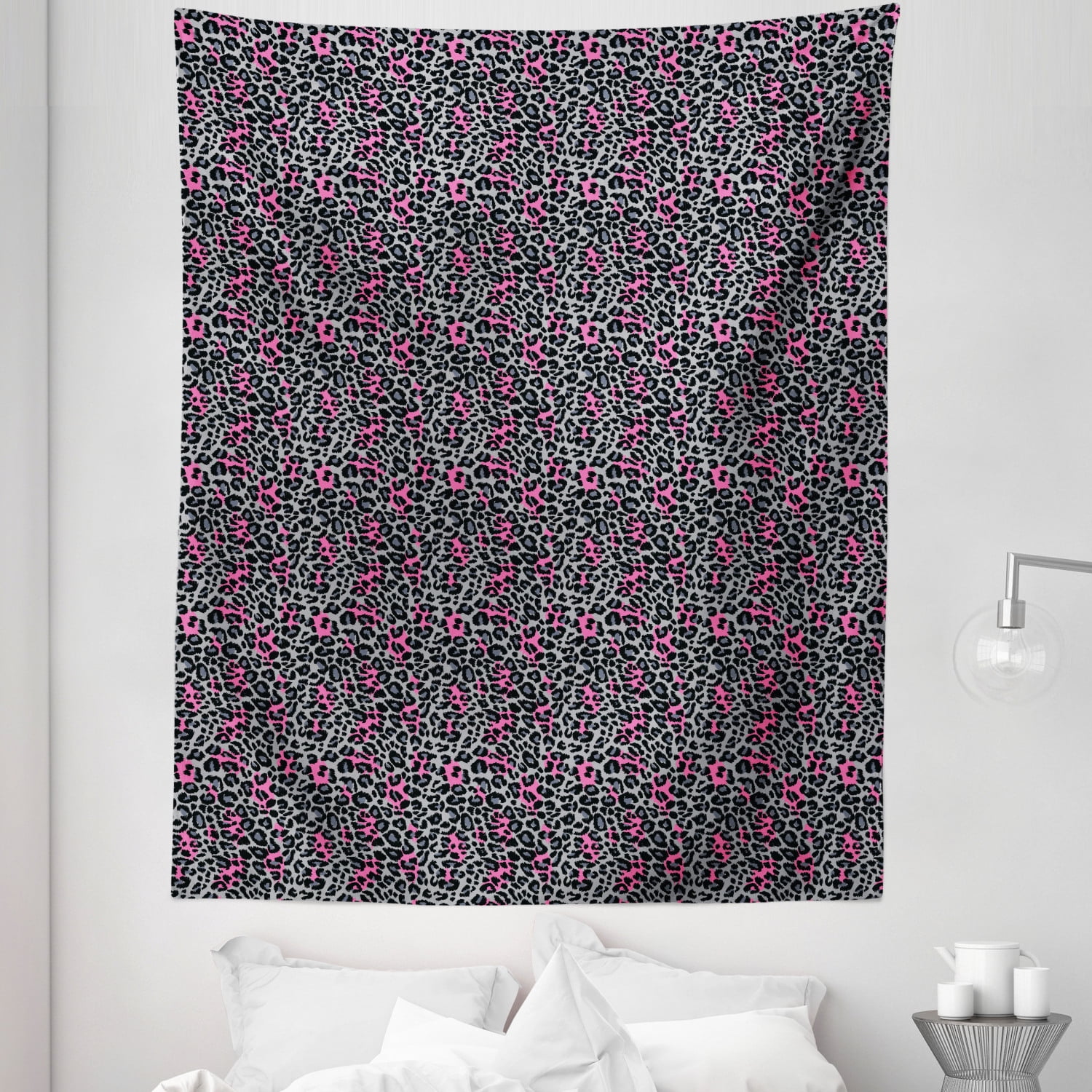 Leopard Print Tapestry, Safari Animal Pattern Nature Inspired Fashion ...