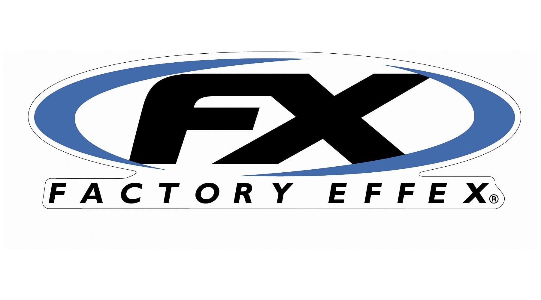 Factory Effex 07-00008 22in. Biggie FX Logo Sticker - Blue - Walmart.com