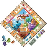 Hasbro Gaming Monopoly Junior Dinosaur Edition Board Game, 2-4 Players ...