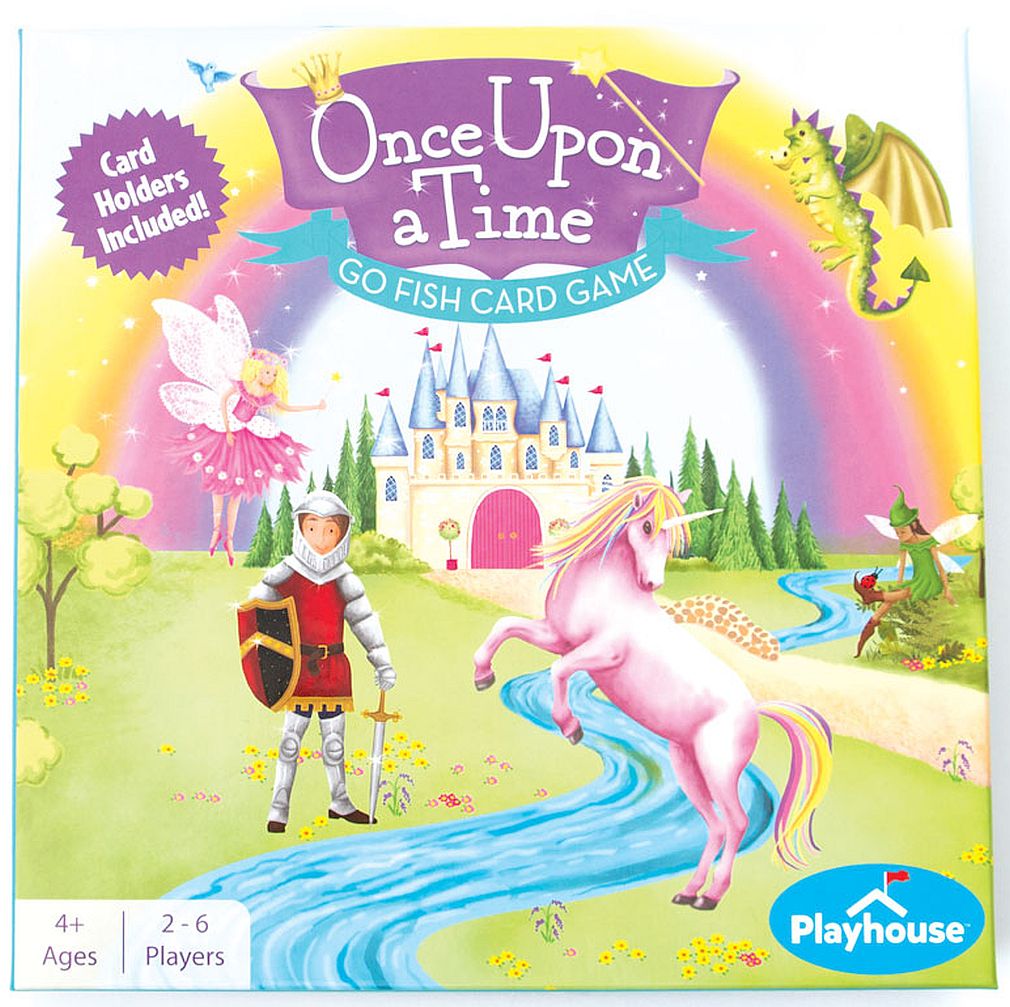 Playhouse Fairy Tale Magic Go Fish! Preschool Card Game with Rainbow ...