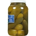 Del Dixi 1 Gallon Kosher Certified Whole Dill Pickles, 12-16 Count, 128 ...