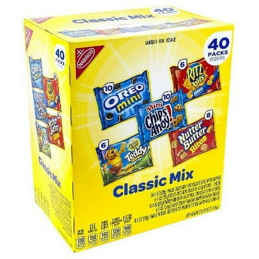 Nabisco Classic Mix Variety Pack, Snack Cookies & Chips, Individual ...