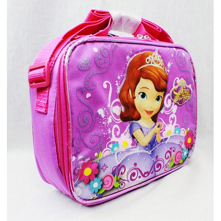 Lunch Bag - Sofia the First - Disney Princess w/ Flowers New a02196 ...