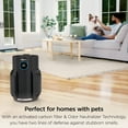 Shark NeverChange 600 St Ft HEPA Air Purifier, 5-Year HEPA-Exceeding ...