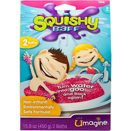 Squishy Baff Bath Activity Kit - Pink - Walmart.com