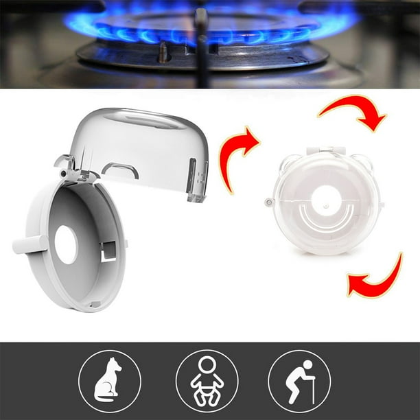 4PCS Stove Guard Oven Lock Child Safety Burner Knob Locks Baby Child ...
