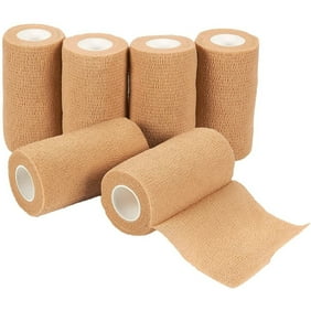Coban Self-Adherent Wrap 1584, 4 Inch x 5 Yard, Box of 18, Tan ...