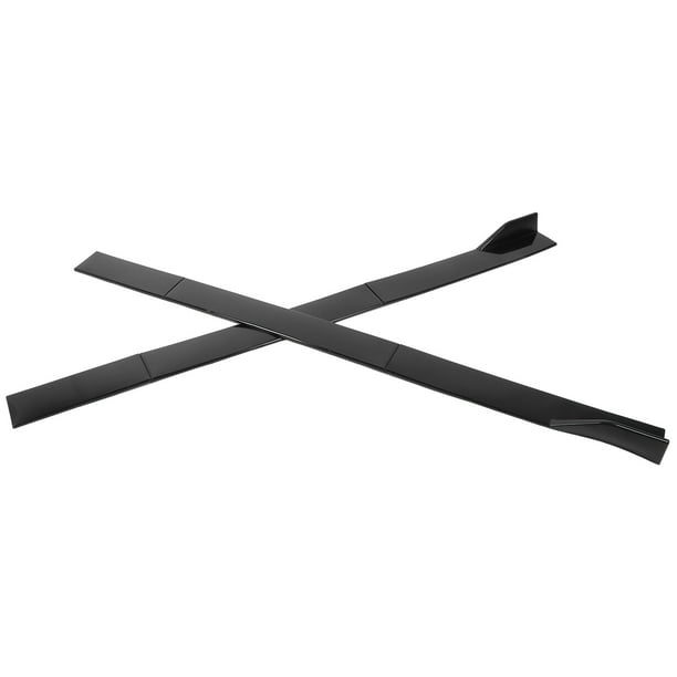 Qiilu 6pcs Car Side Skirt Extensions Universal Side Skirt Rocker ...
