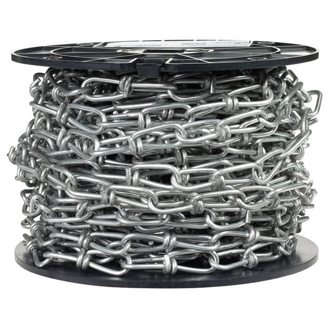 Campbell Chain 5365895 No.2-0 Double Loop Carbon Steel Chain - 0.14 in ...