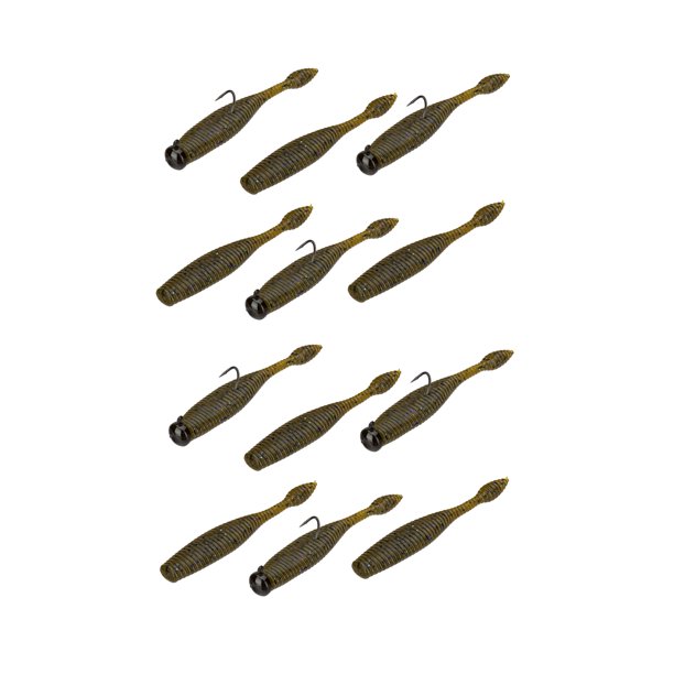 Creme Pre Rigged Worms