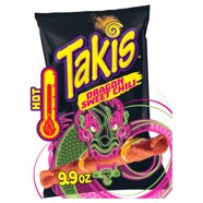 Takis Dragon Sweet Chili 9.9 oz, Spicy Sweet Chili Pepper Rolled ...