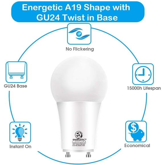 GU24 Light Bulbs in Shop Light Bulbs by Base Type - Walmart.com