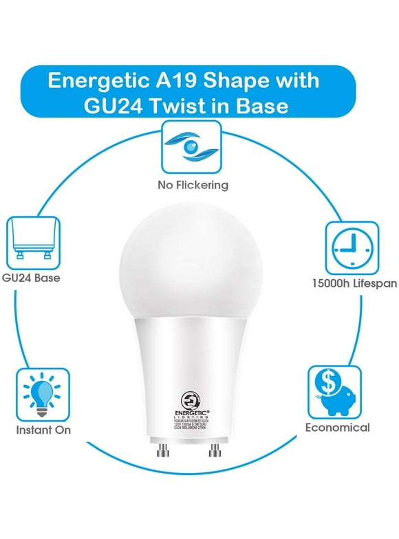 GU24 Light Bulbs in Shop Light Bulbs by Base Type - Walmart.com