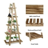 Fionafurn 5-Tier 51'' Ladder Shelf Bookshelf Bookcase Storage Display ...