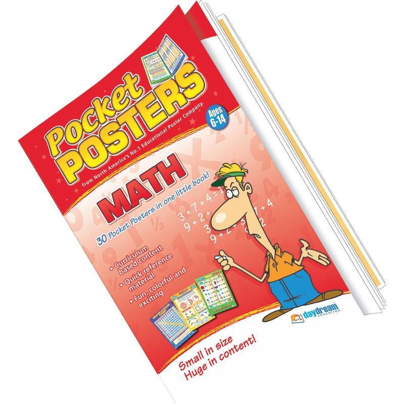 MATH POCKET POSTERS - Walmart.com