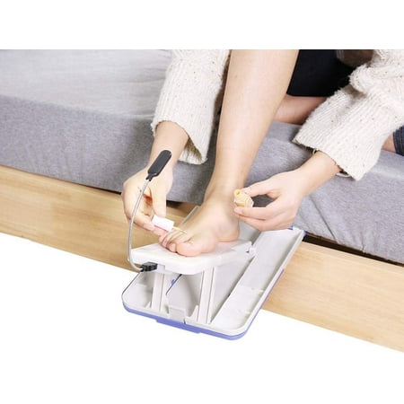 Pedicure Foot Stand with Light, Adjustable Nail Base with Lamp for DIY ...