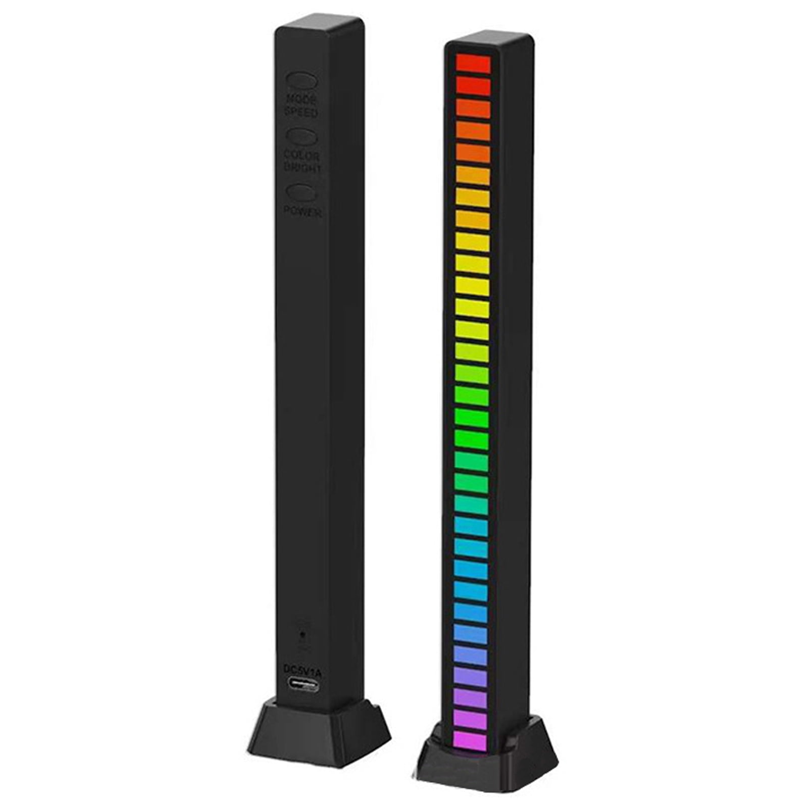 Ambient LED Light RGB Bar Strip Spectrum Audio Indicator Music Sound ...
